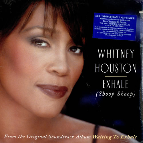 Whitney Houston Exhale [Shoop Shoop] US 12" vinyl single (12 inch ...